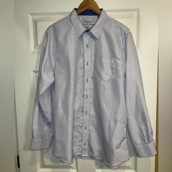 Nick Graham | Shirts | Nick Graham Everywhere Button Down Shirt Size Xl ...
